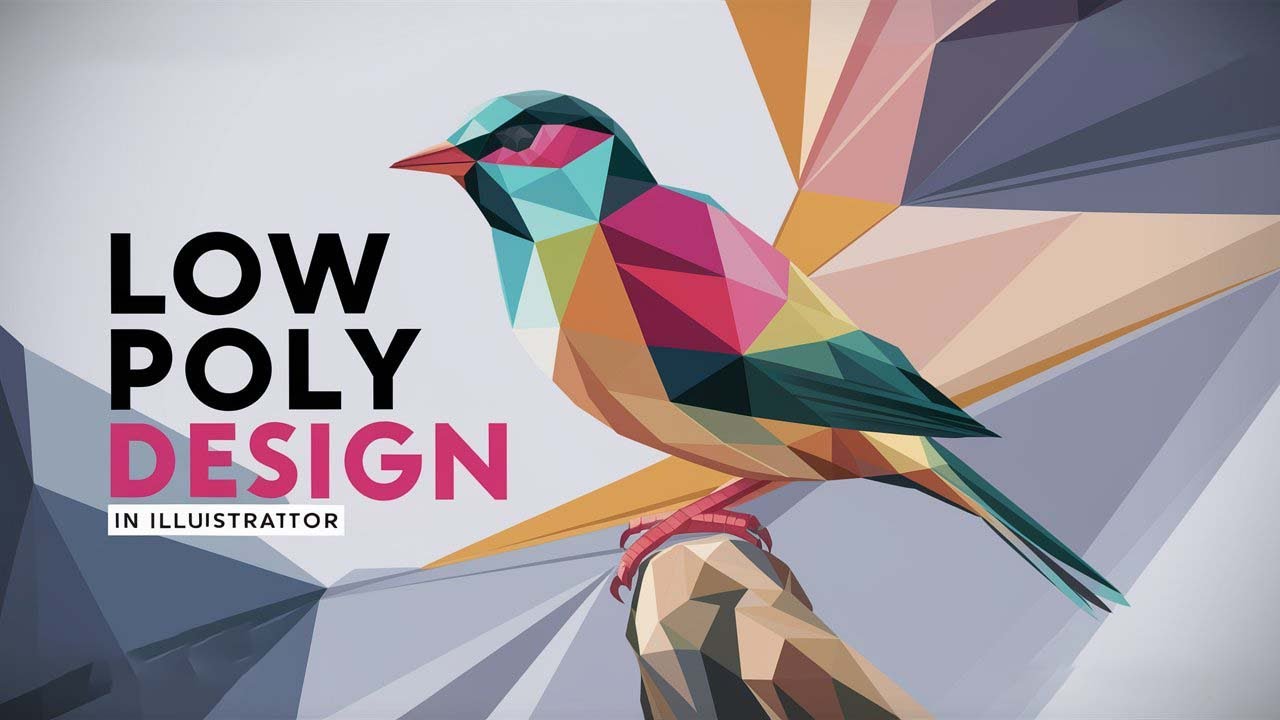 Create Stunning Low Poly Art In Illustrator Easy Tutorial For