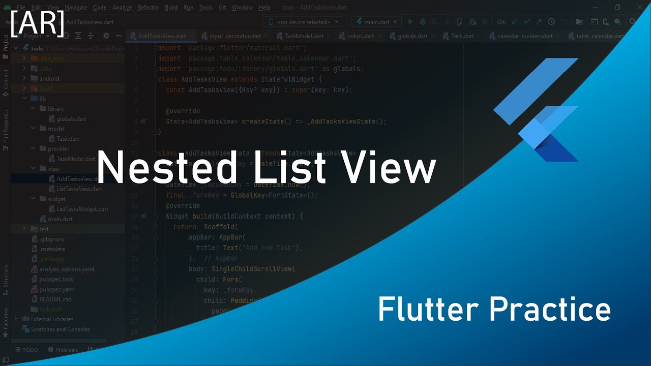 Nested List View Devbrains