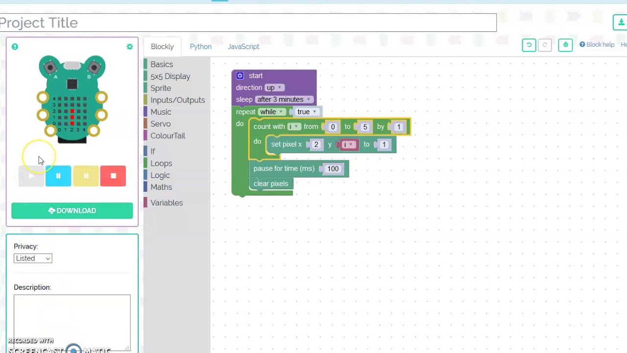 Codebug Simple Iteration Loop Youtube