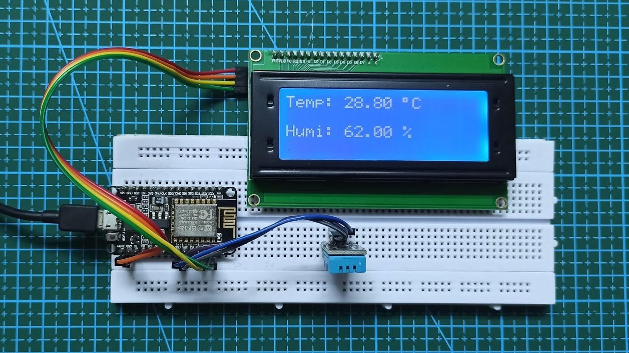 Tutorial Dht11 Dan Lcd I2c Menggunakan Esp32