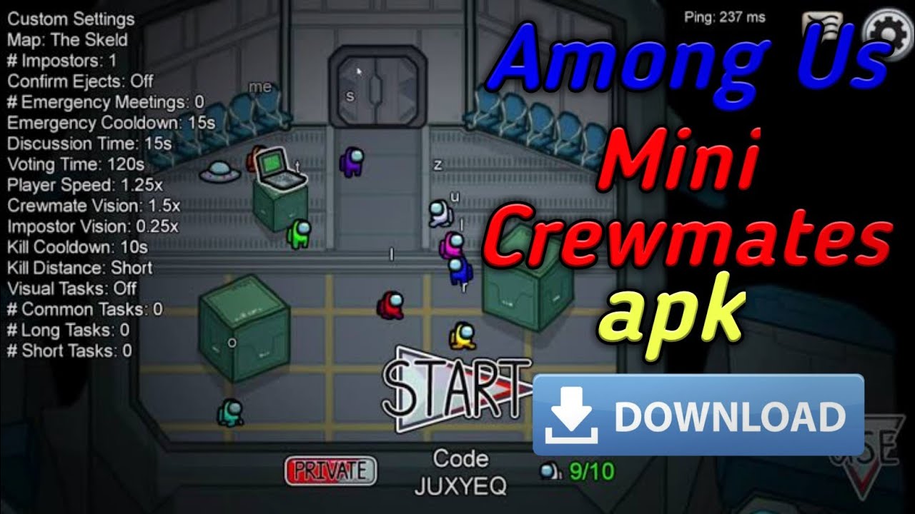 How To Become Mini Crewmates In Among Us Become Small In Among Us