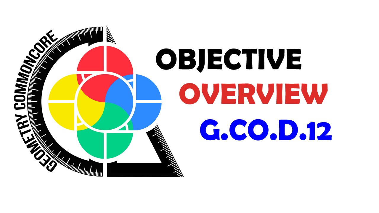 Geometry Common Core Objective Overview G Co D 12 Youtube