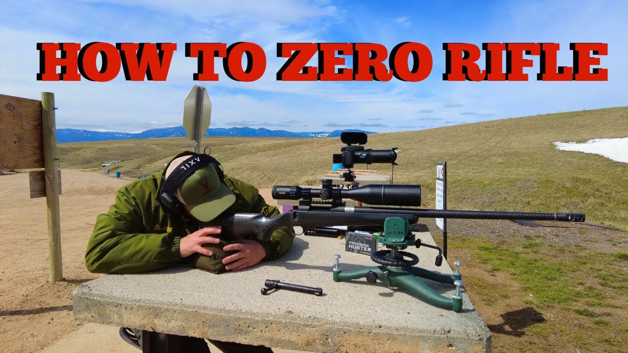 How To Zero A Rifle Scope At 100 Yards Aro News