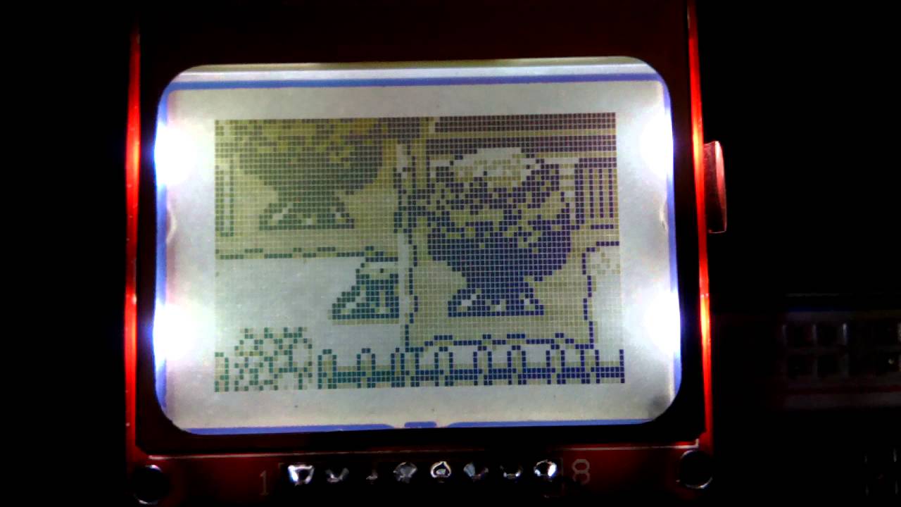 Lcd Greyscale Scrolling Test Youtube