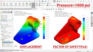 Solidworks Simulation Tutorial Static Analysis Mixed Meshing Solids