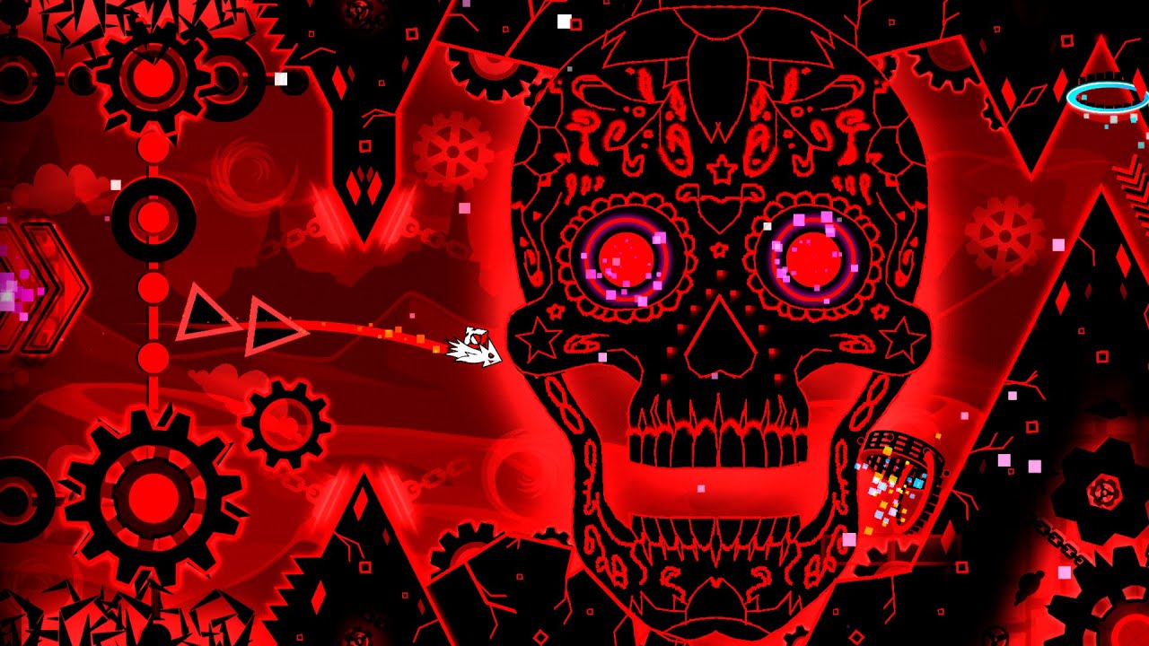 Devil Vortex 100 Easy Version Original By Rustam Geometry Dash
