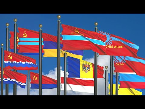 Soviet Union Flag Animation A Tribute To History Youtube