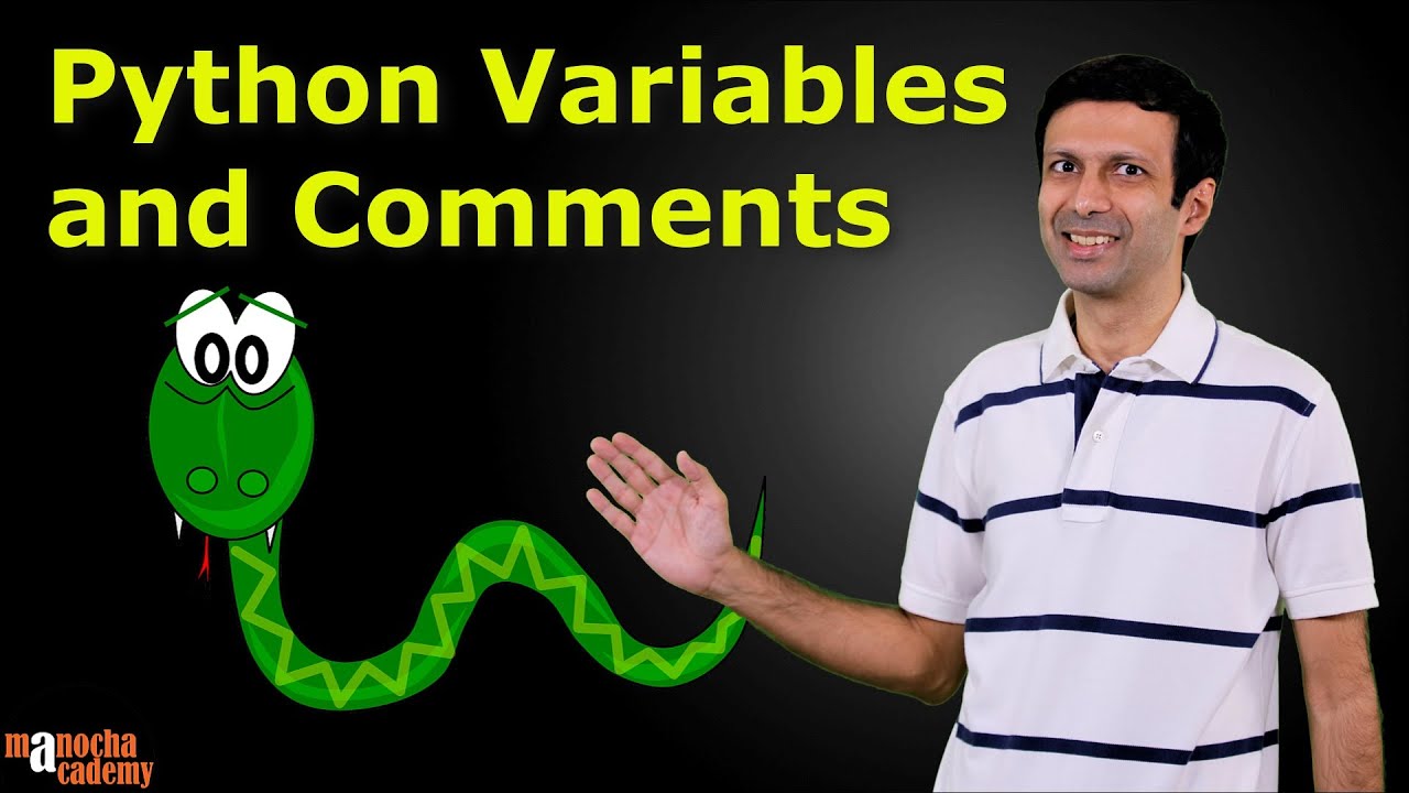 Python Variables And Comments Youtube