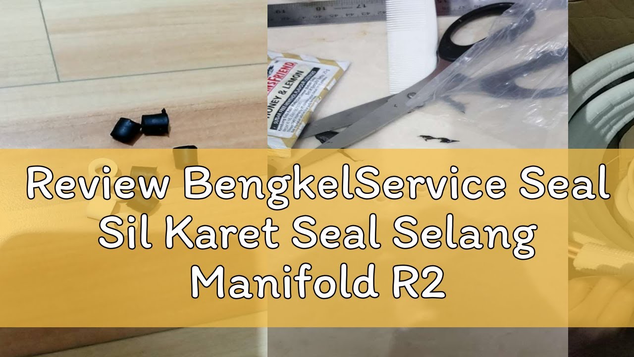 Review Bengkelservice Seal Sil Karet Seal Selang Manifold R22 R32