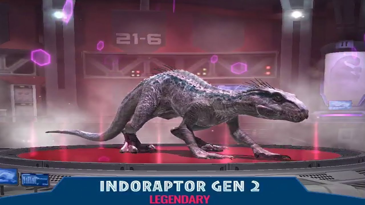 White Indoraptor Indoraptor Gen 2 Showcase Jurassic World Alive 1