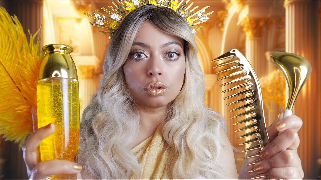 Asmr Golden Goddess Pampers You In Pure Gold Personal Attention