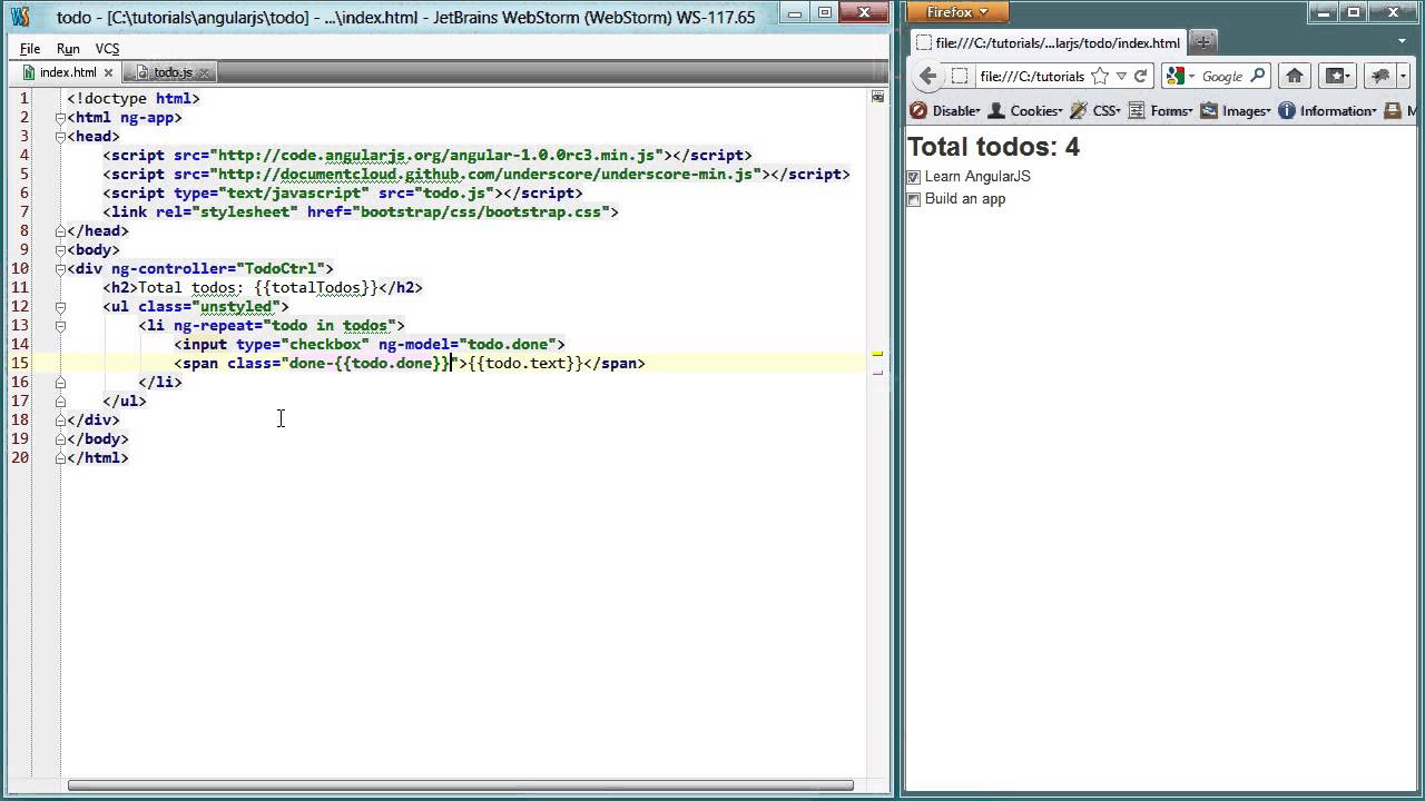 Angularjs Tutorial Youtube