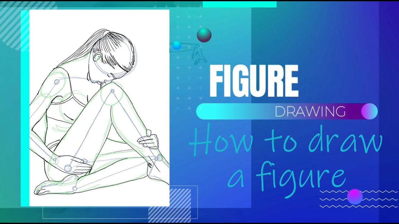 6 Steps To Draw A Human Figure By Lillian Gray Youtube