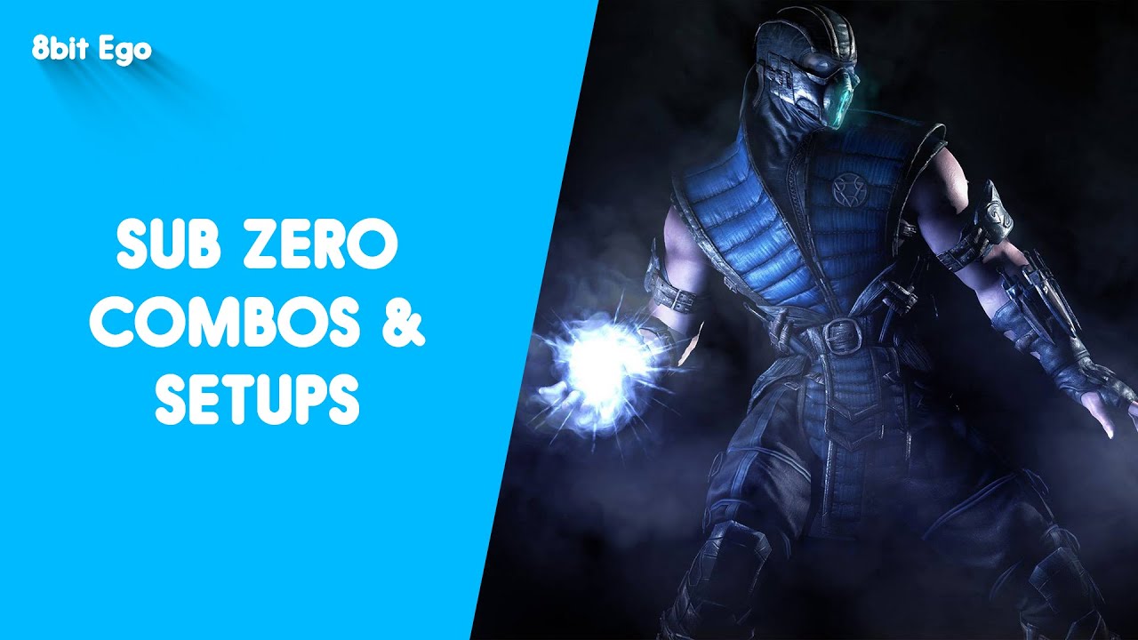 Mkx Sub Zero Combos And Setups Youtube