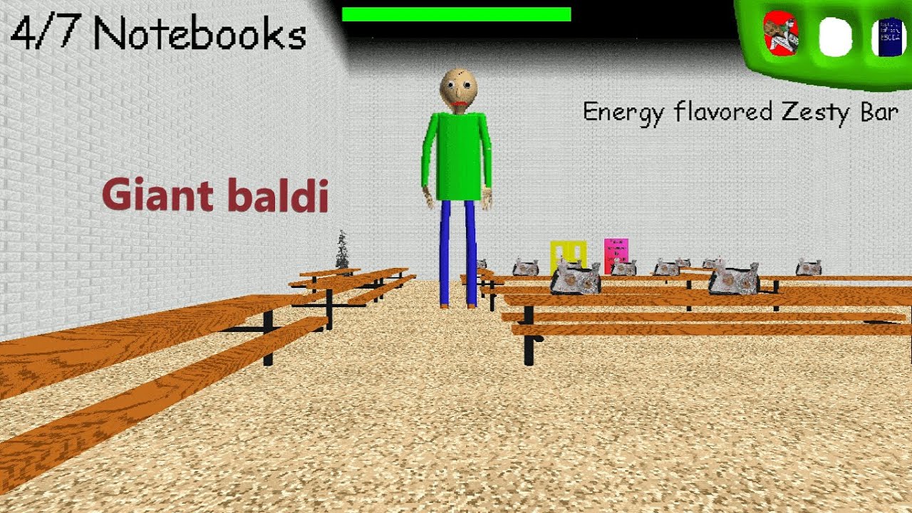 Giant Baldi Baldi S Basics Mod Youtube