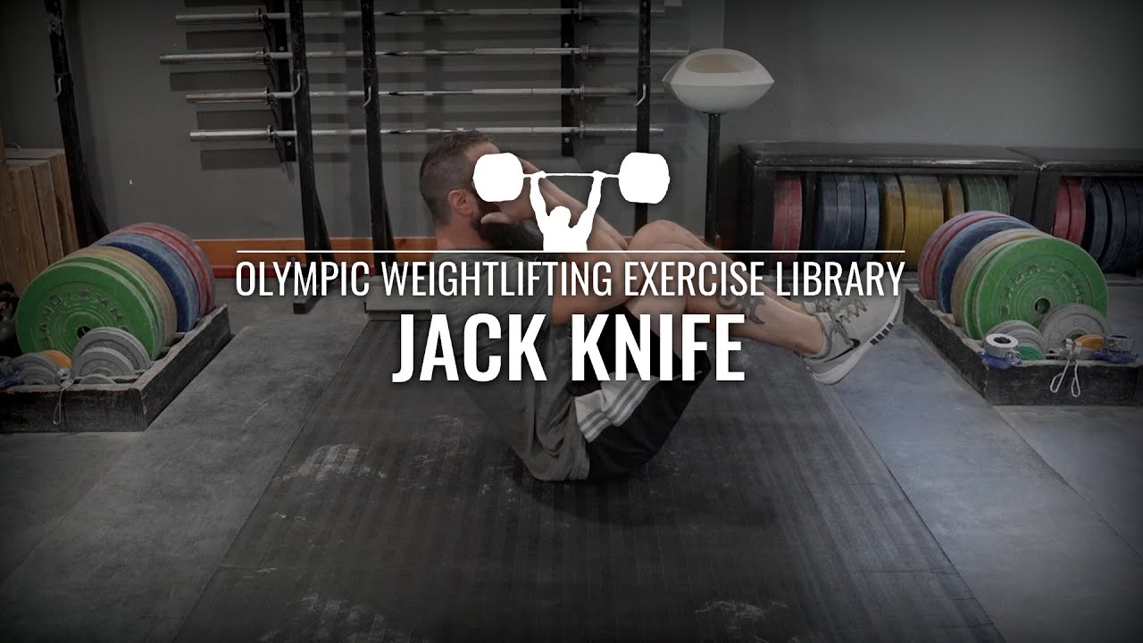 Jack Knife Olympic Weightlifting Exercise Library Youtube