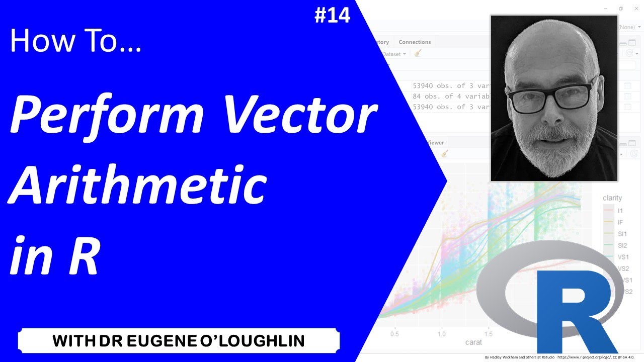 How To Perform Vector Arithmetic In R 14 Youtube