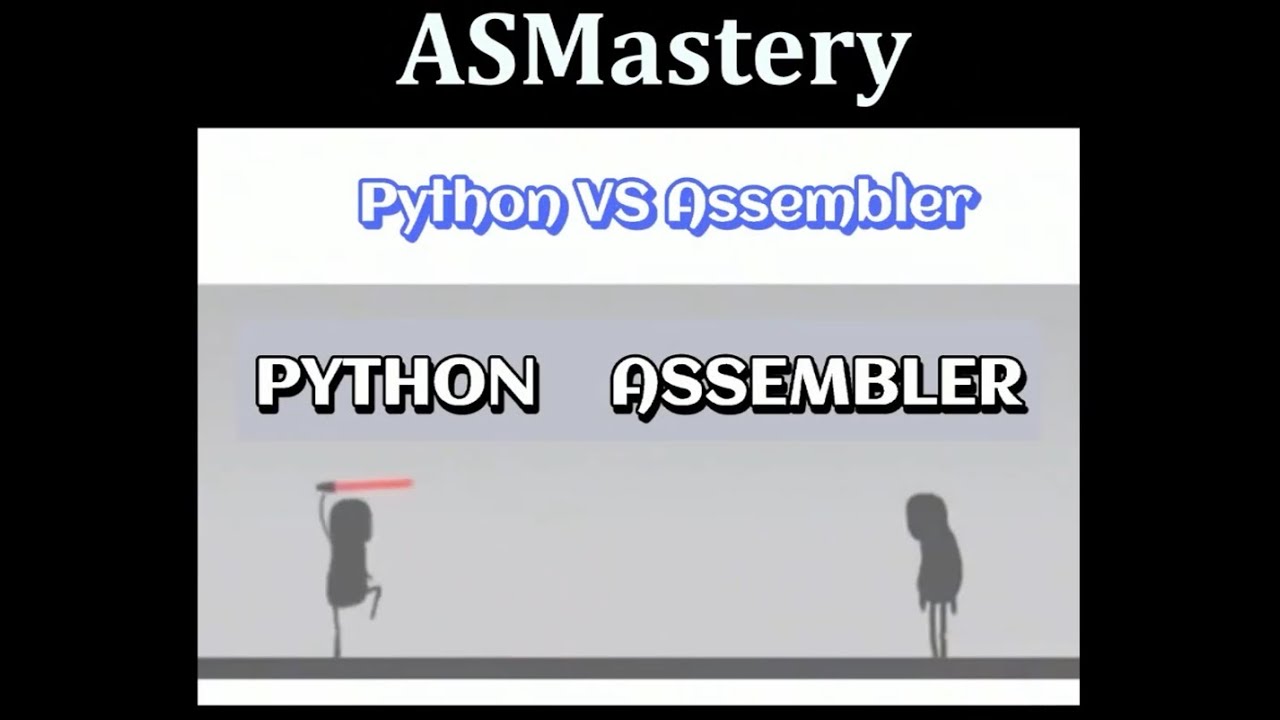 X86assembler 104 Assembler против Python Youtube