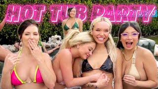 Hot Tub Party W Adriana Checki Autumn Falls Rara Knupps Kittylixo Cami ...
