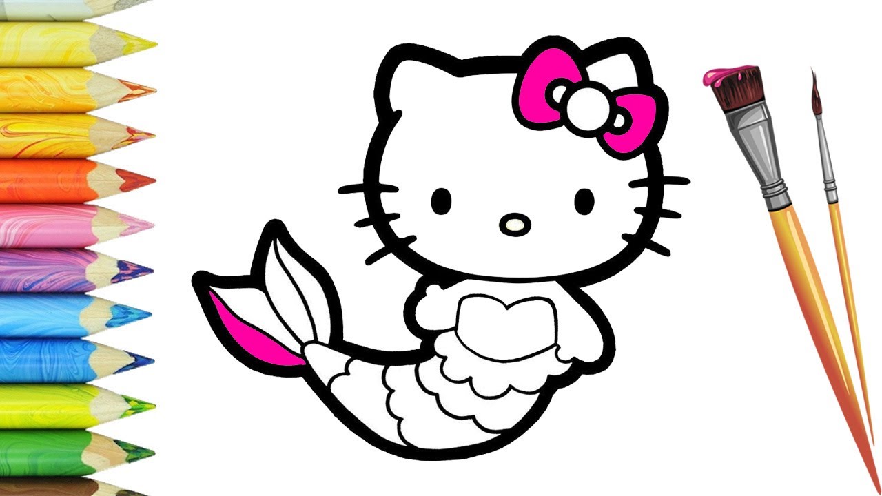 Cara Menggambar Hello Kitty Jadi Putri Duyung Dan Mewarnai – Coronaforo Cara Menggambar Hello Kitty Jadi Putri Duyung Dan Mewarnai – Coronaforo