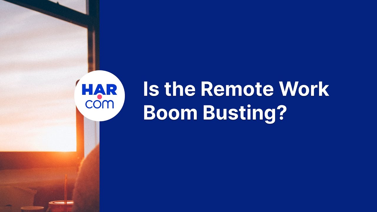 Is The Remote Work Boom Busting Youtube