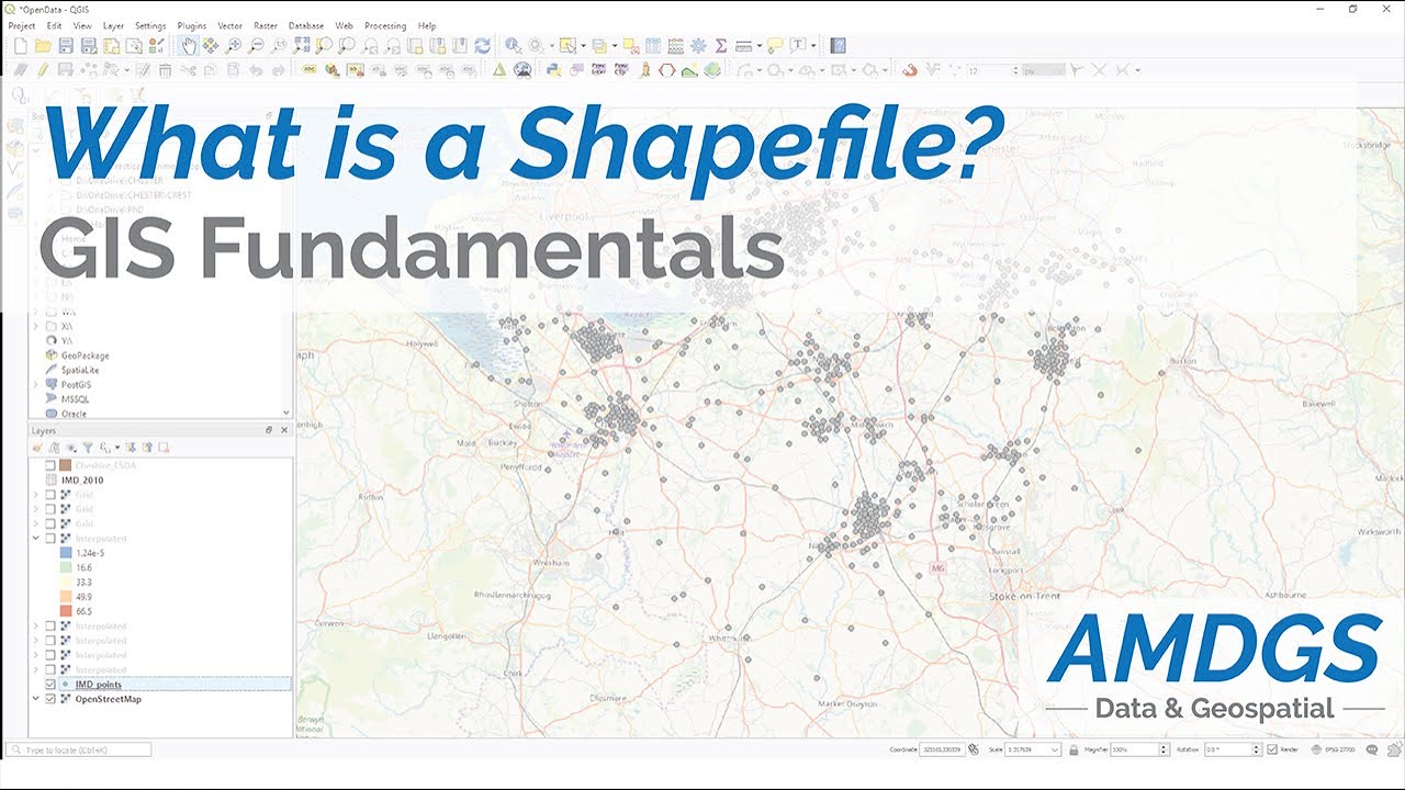 What Is A Shapefile Youtube