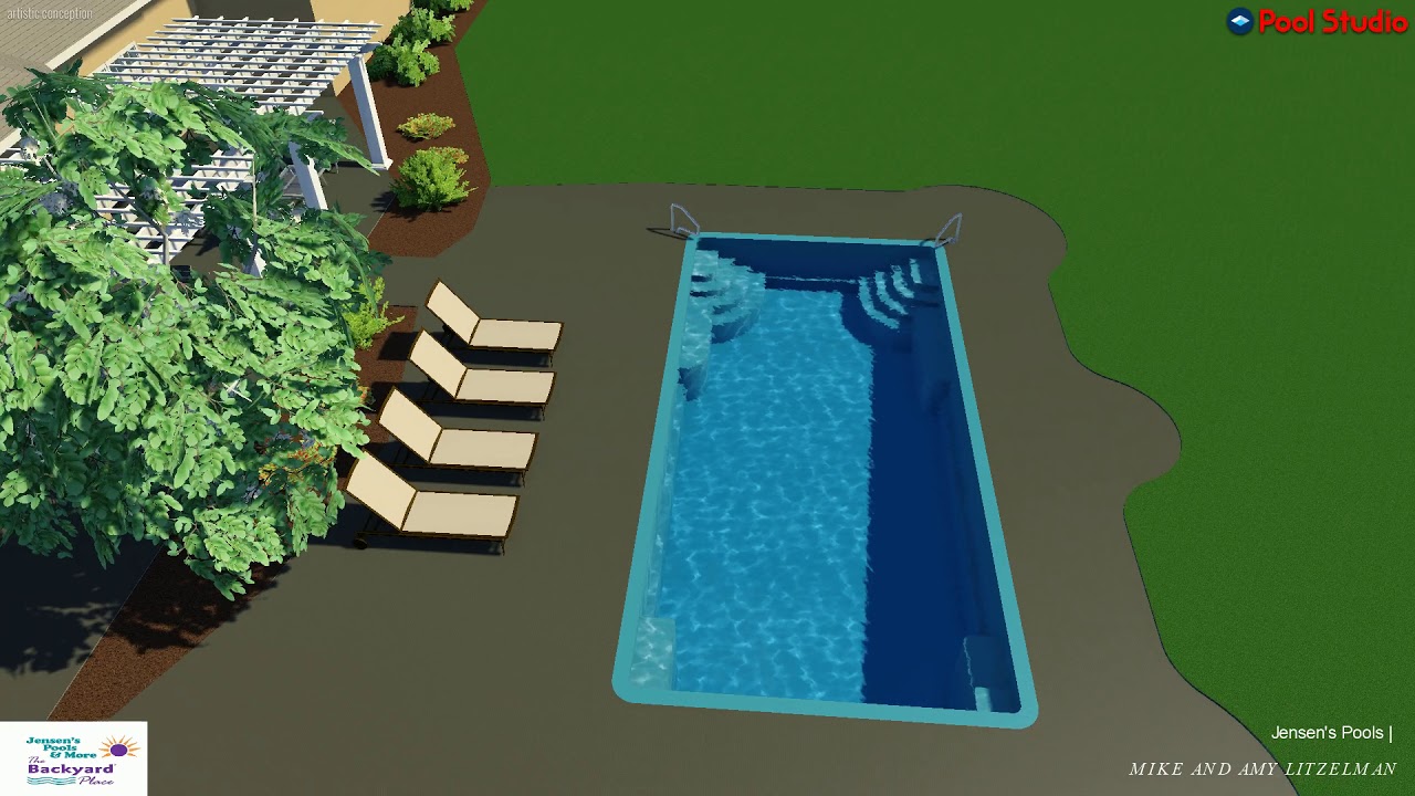 Pool Studio 3d Swimming Pool Design Software Youtube