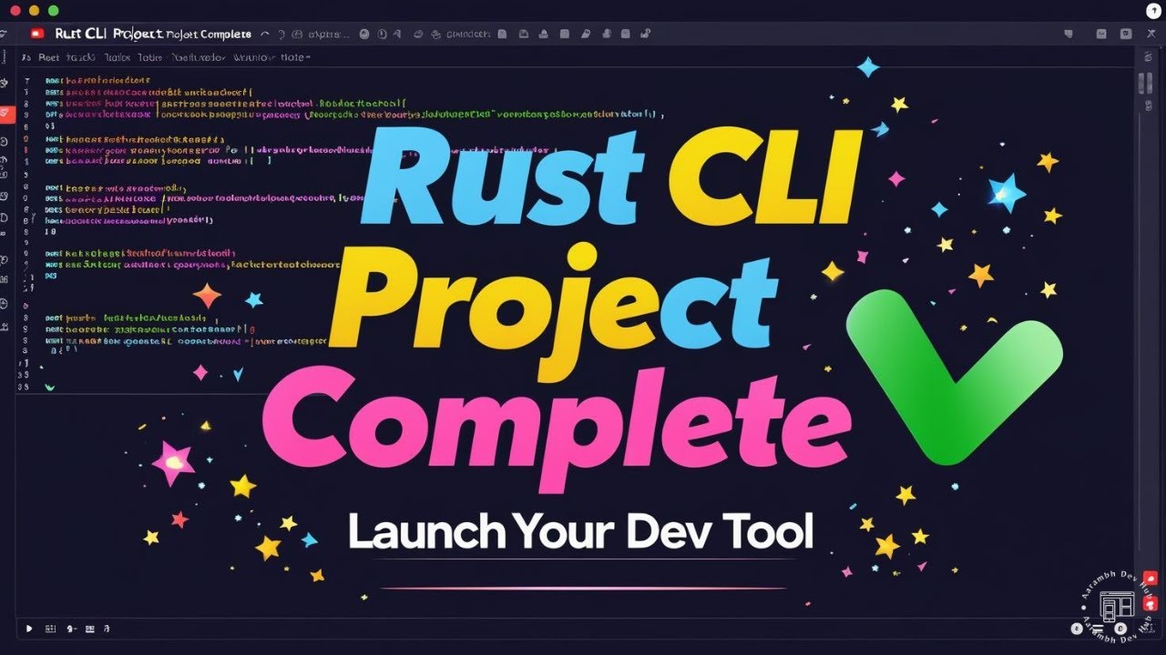 Rust Cli Project Complete Launch Your Own Terminal Tool Final