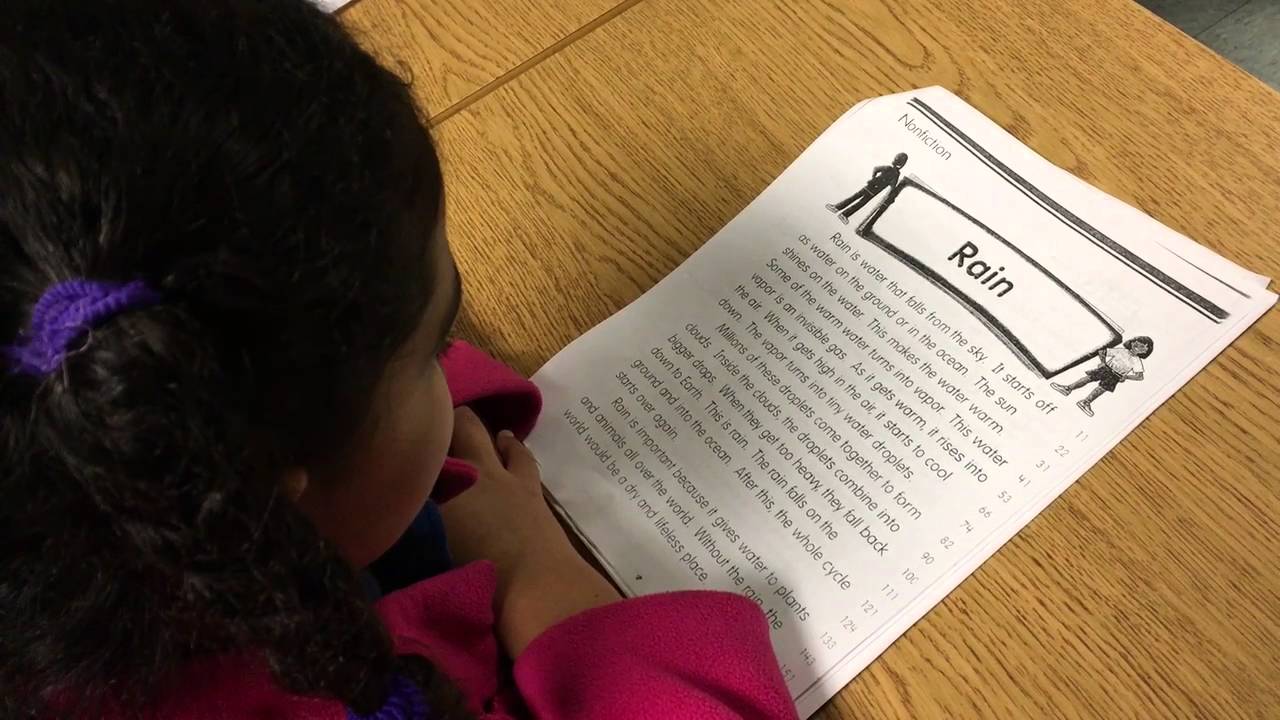 2nd Grade Fluency Example Youtube