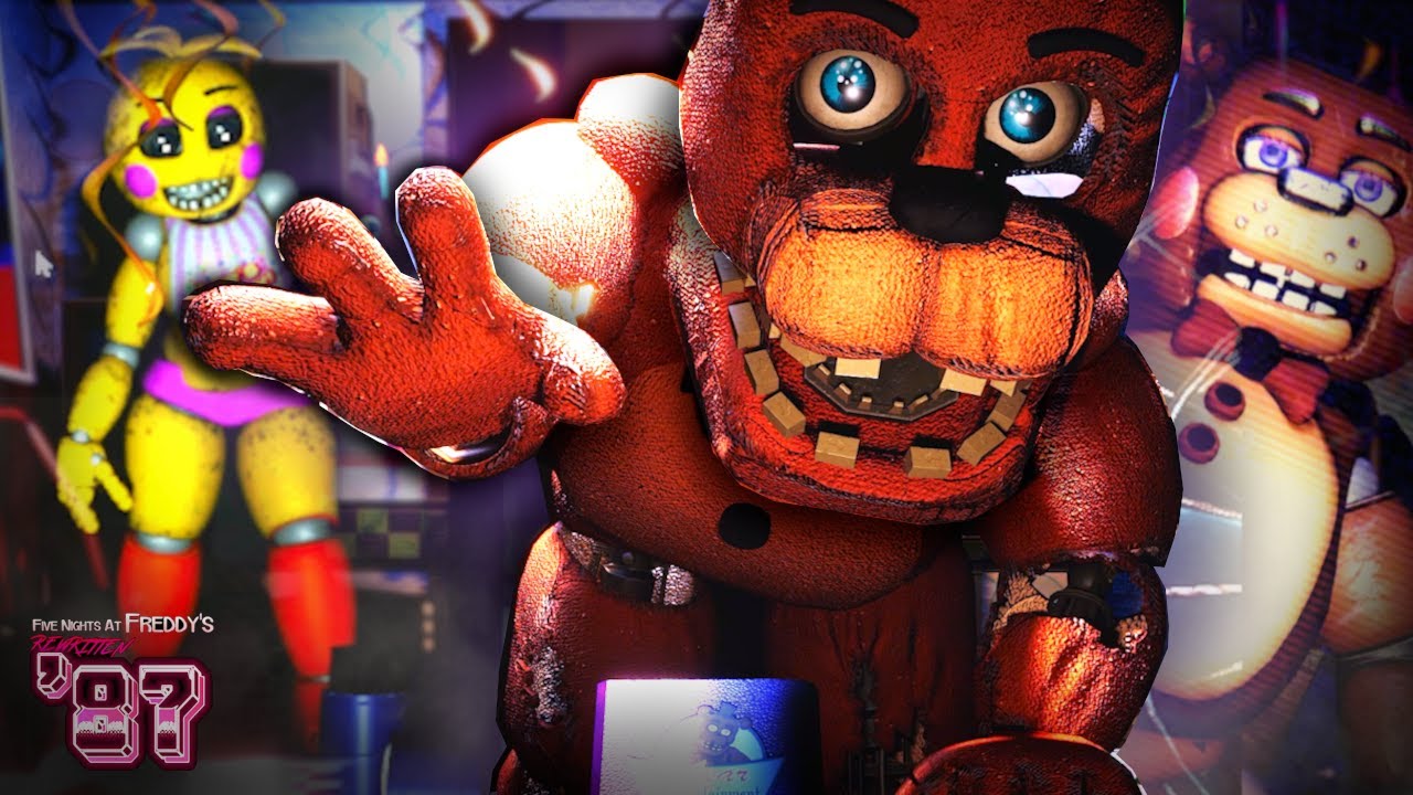 This Five Nights At Freddys 2 Remake Is Awesome Fnaf Rewritten 87