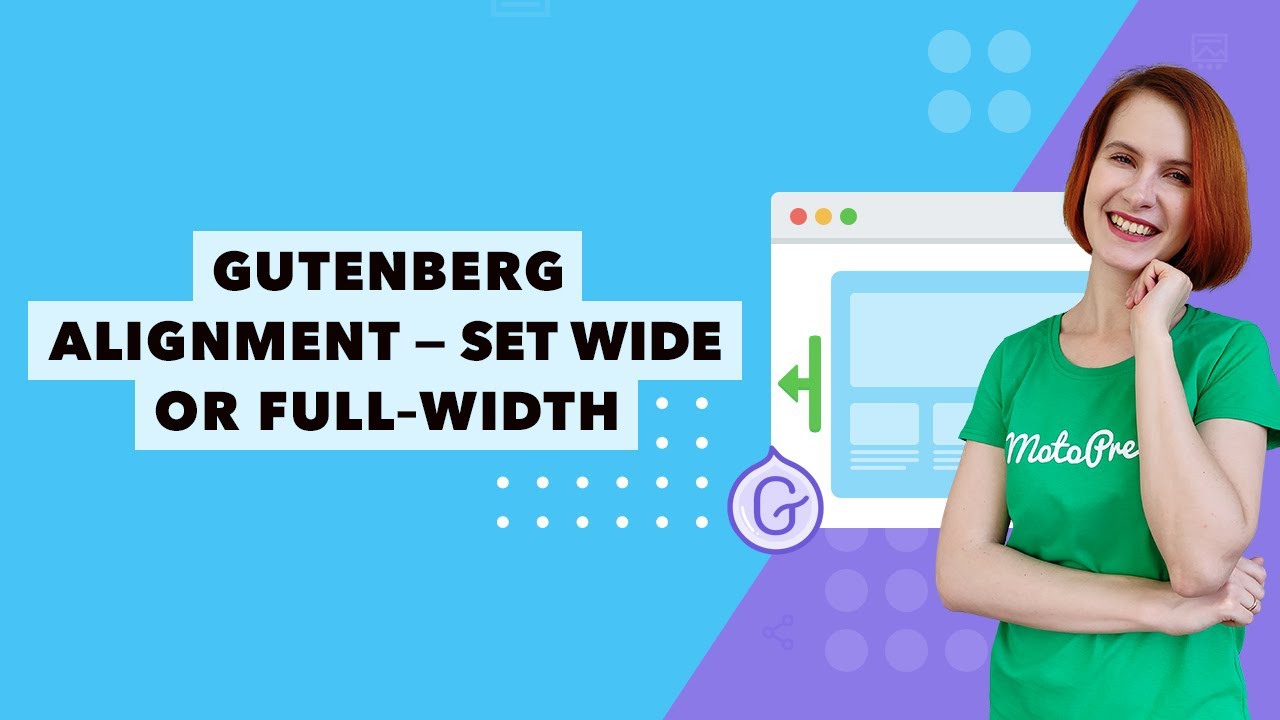 How To Set Wide Or Full Width Content Alignment In Gutenberg Wordpress