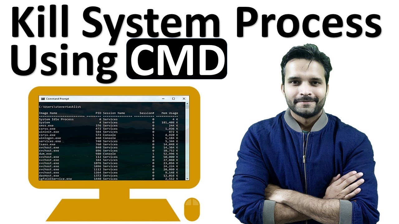 ôÿá å Kill Process Using Command Prompt In Windows Youtube