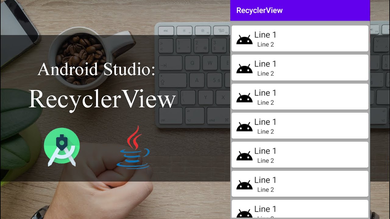 Recyclerview Cardview Part 3 Get Data Android Studio Tutorial