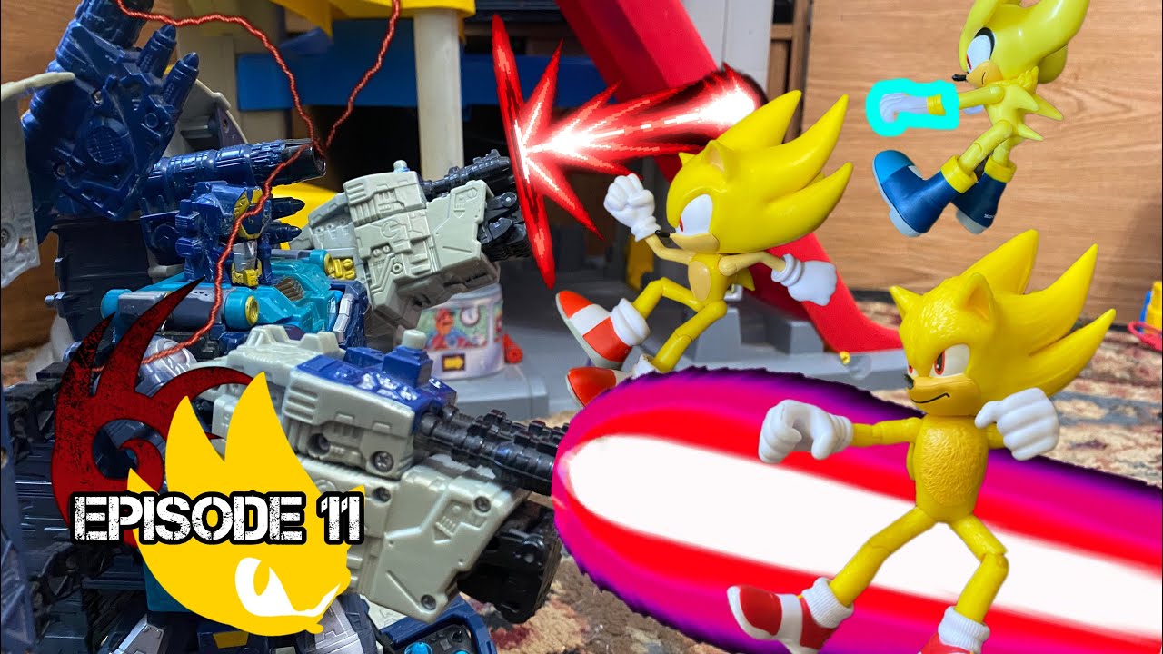 Final Showdown Super Sonic Vs Metal Madness Stop Motion The
