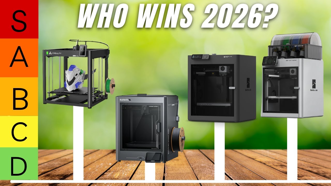 Best 3d Printers Of 2026 The Only 10 You Should Consider Today Youtube