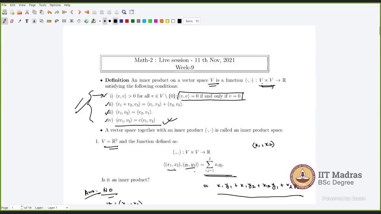 Maths 2 Topic Specific Session 2 Week 9 Youtube