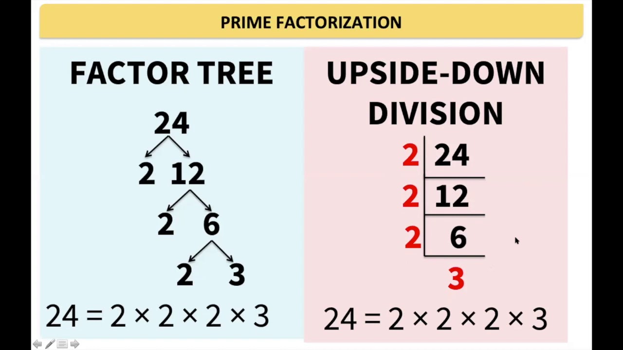 Prime Factorization Examples