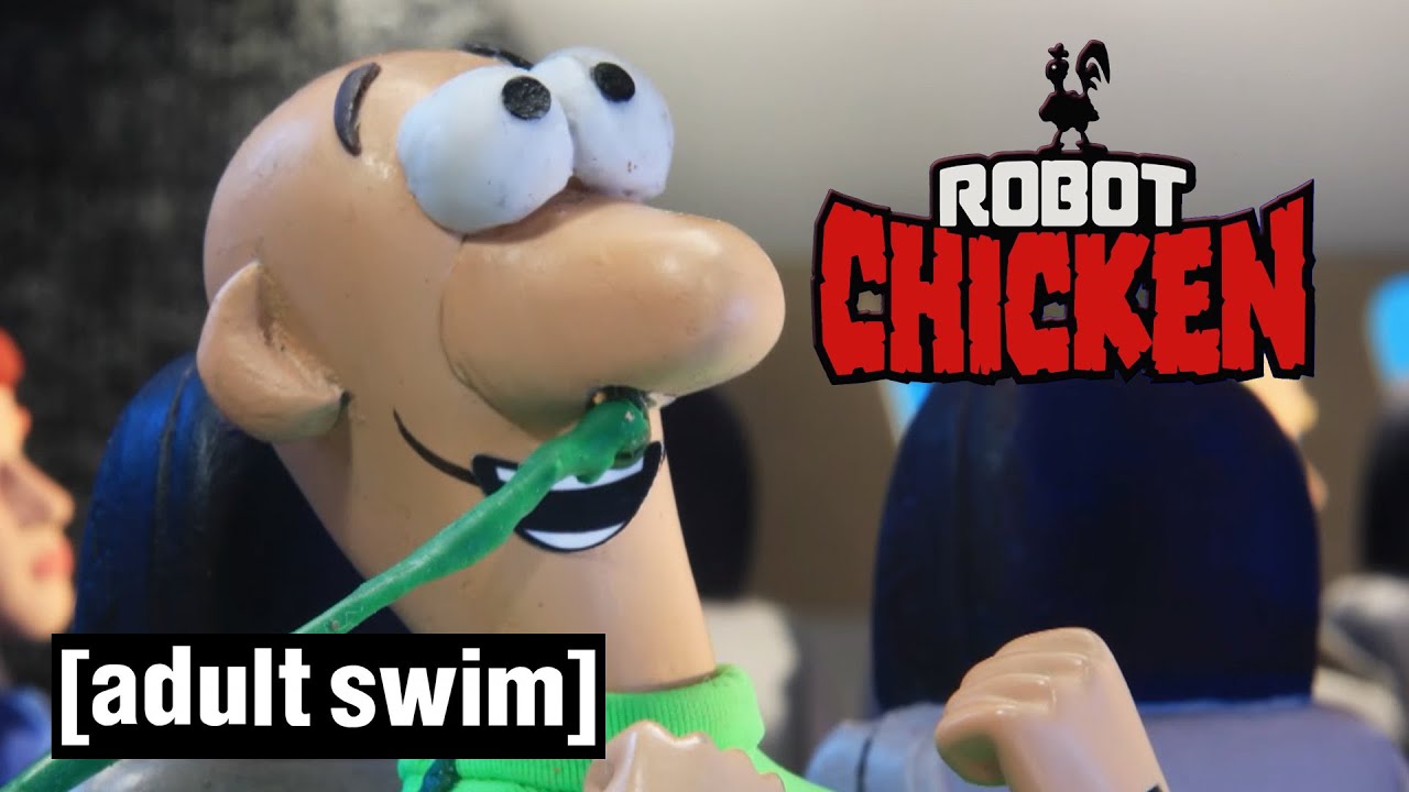 Robot Chicken Gooey Louie On An Airplane Adult Swim Uk рџ рџ Youtube