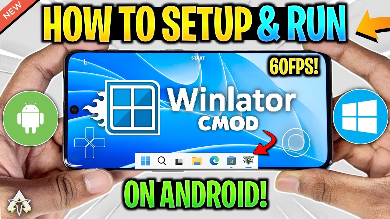New рџ ґ Winlator Android Cmod Setup Settings Gameplay Best Windows