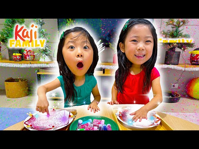 Christmas Soap And Glitter Science Experiment Videos For Kids