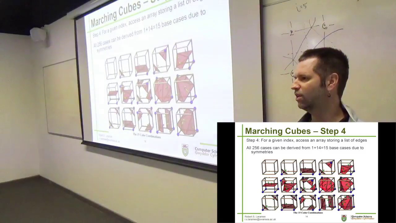 Visualization Lecture 10 The Marching Cubes Algorithm For Isosurface