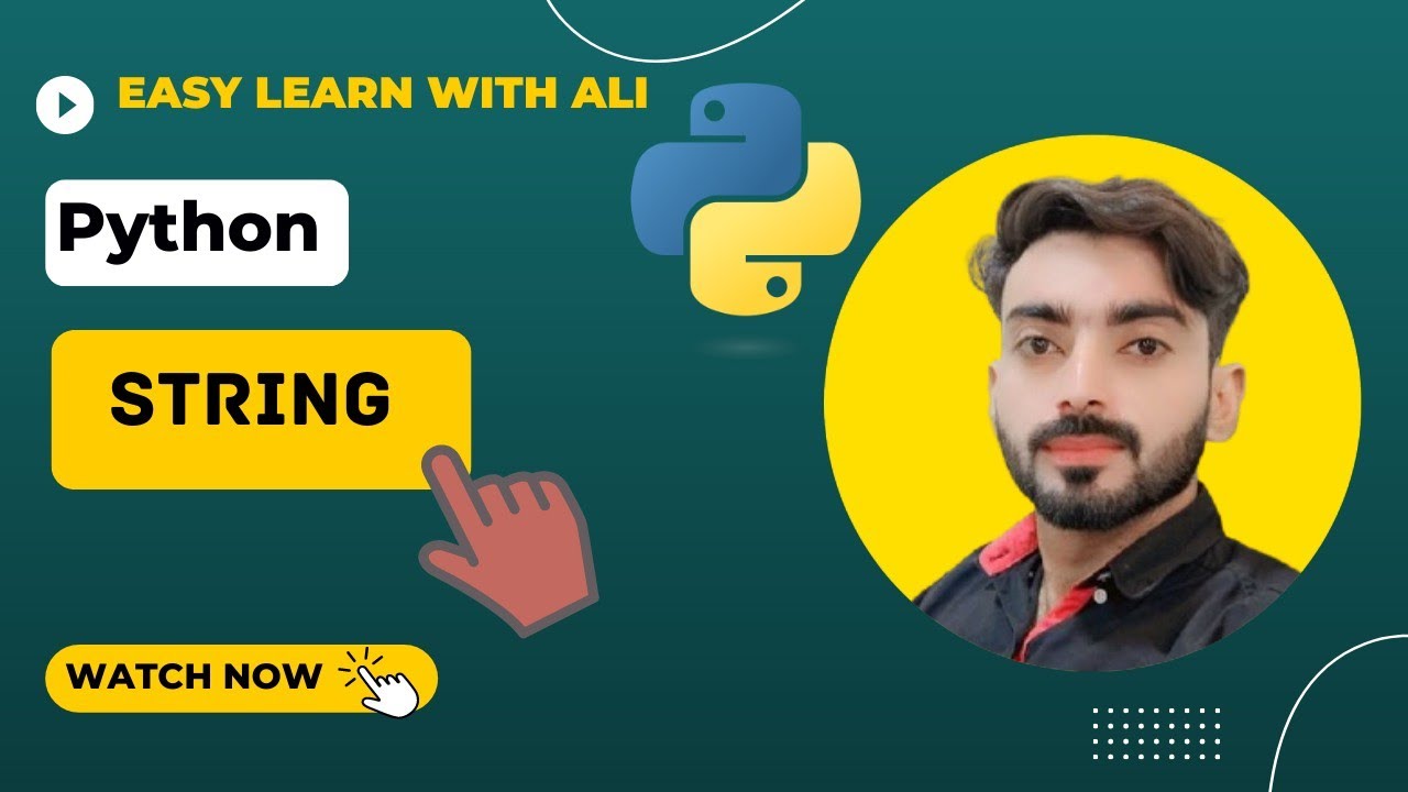 6 String In Python Clear Concepts Here Youtube
