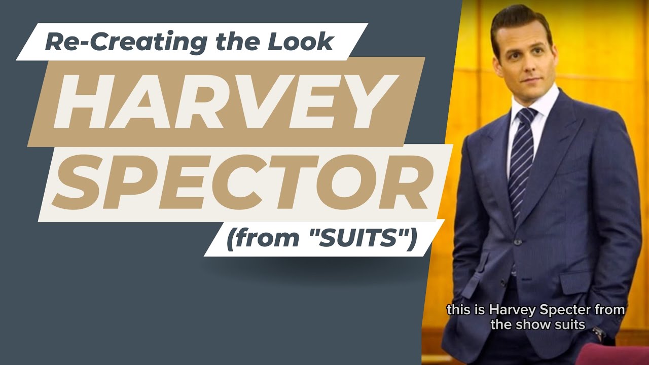 Re Creating Outfits From Harvey Spector In Show Suits Youtube