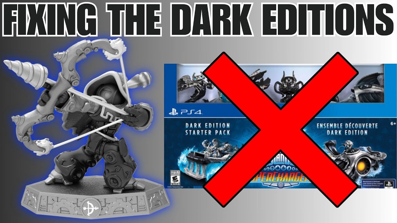 Fixing Every Dark Starter Pack In Skylanders Youtube