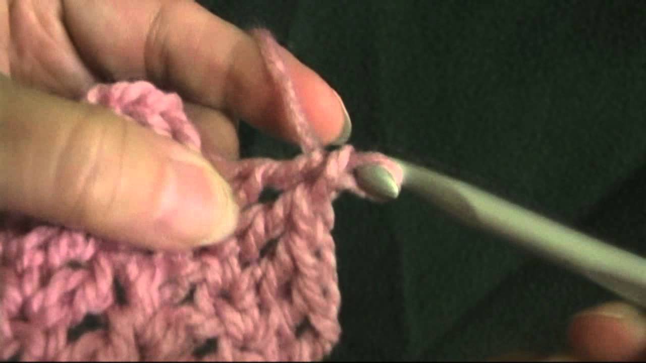 Double Crochet Increase And Decrease Youtube