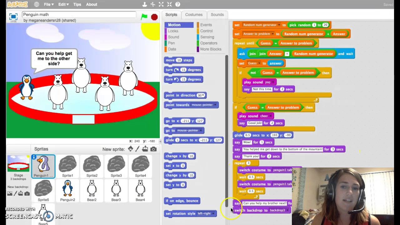 Scratch Math Lesson Youtube