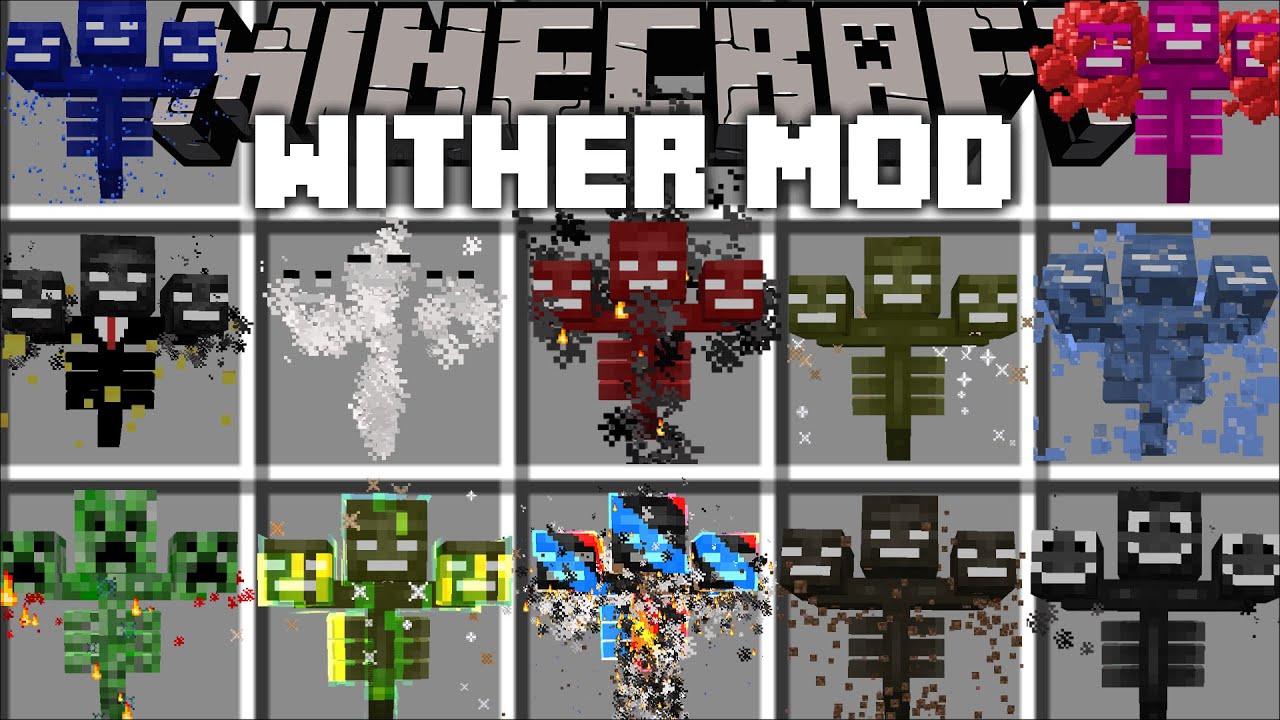 Minecraft Extreme Wither Mod Fight Off Dangerous Wither Storm