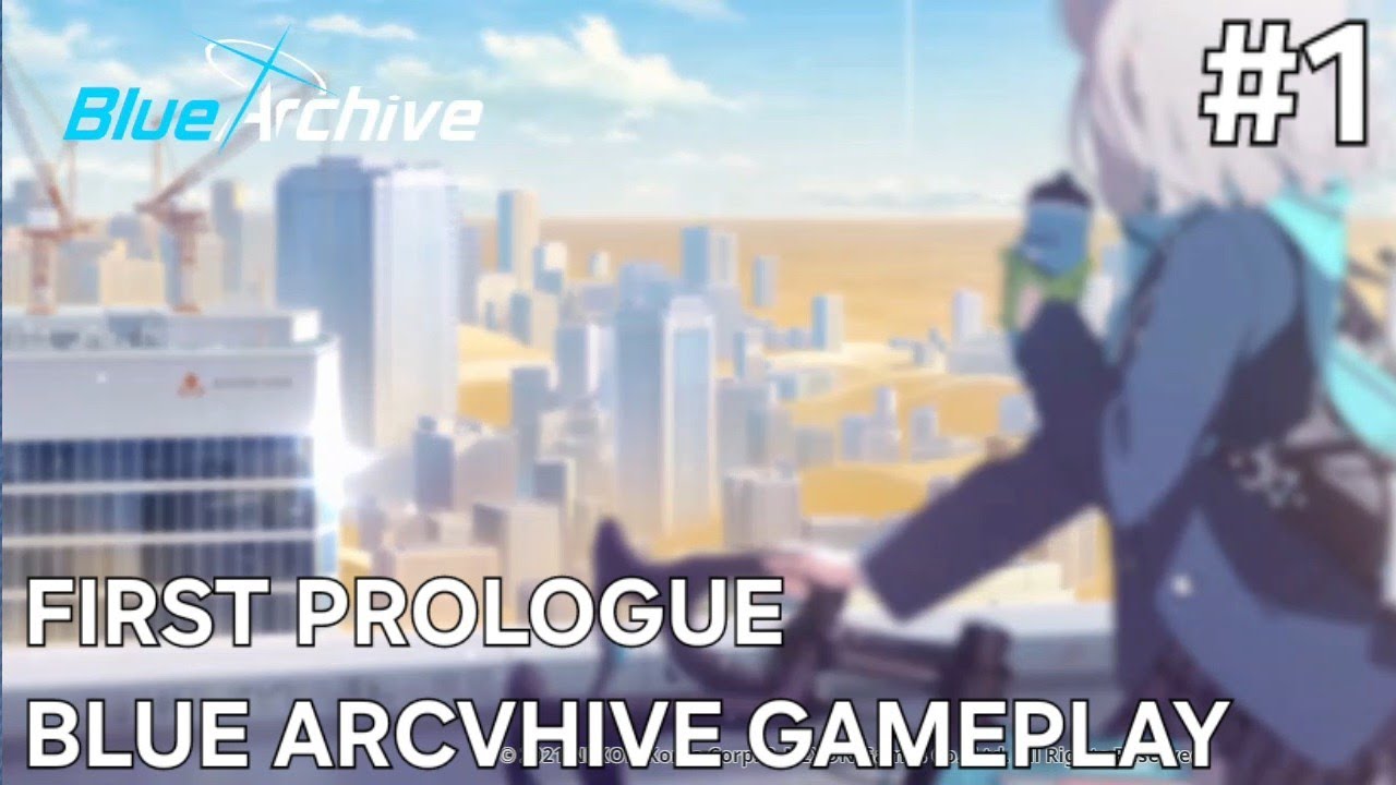 First Opening Prologue Blue Archive Moey Sensei Youtube
