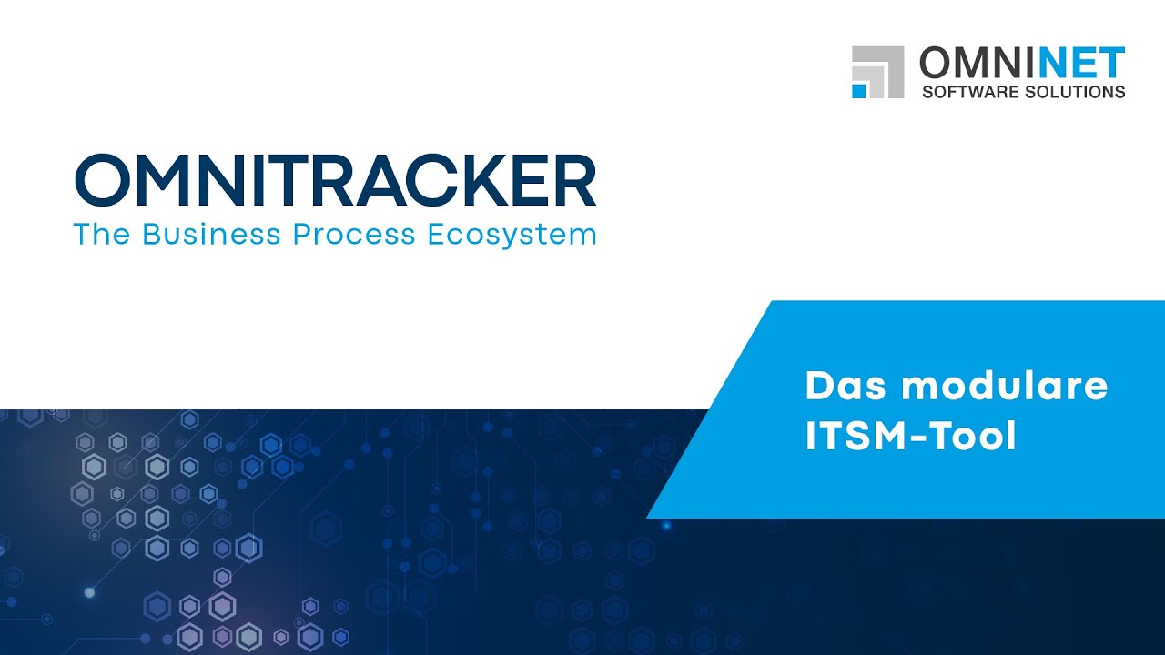 Omnitracker Das Modulare Itsm Tool Youtube