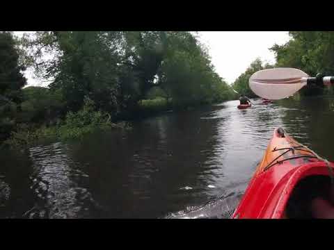 Kayaking On The River Esk Youtube